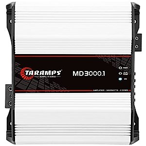 Taramp's MD 3000.1 1 Channel 3000 Watts Rms Car Audio Amplifier 2 Ohm