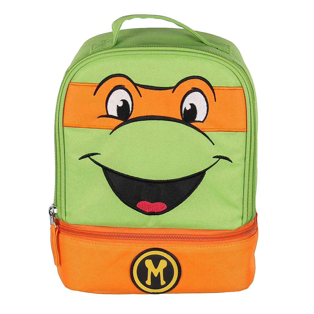 INTIMO Teenage Mutant Ninja Turtles TMNT All Turtles Dual Compartment Lunch Box (Michelangelo)