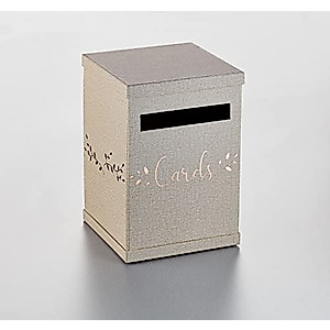 Hayley Cherie - Rustic Gift Card Box with Copper Foil Design (Rustic)