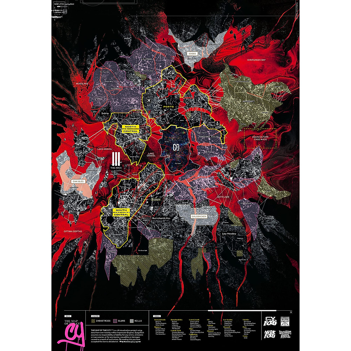 Free League Publishing CY_Borg Asset Pack - SciFi RPG Accessory
