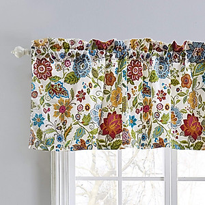 Astoria Window Valance, White, 84x19"