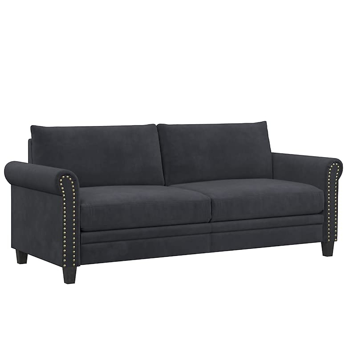 LifeStyle Solutions Arlington Sofa, Charcoal Grey