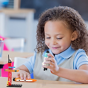 Scosloo Mini Space Shuttle Building Block Toy, Spaceship Rocket Launch Center Toy Set, Aerospace Rocket Building Kit Gifts for 7 8 9 10 11 12 Years Old Boys Kids (107Pcs)