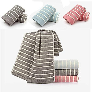 LifeWheel Cotton Gause Muslin Hand Towels(3 Pack,16"x 28") - Soft Absorbent Durable Towels for Home and Outdoor Use (color1)