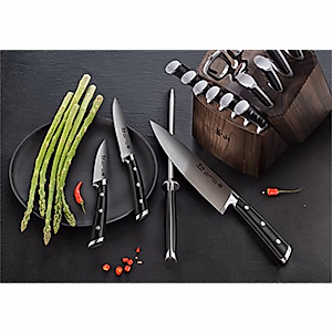 Cangshan S Series 1020410 German Steel Forged Peeling/Tourne Knife, 2.75-Inch Blade