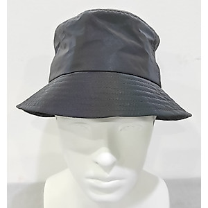 LZLRUN Rainbow Reflective Fisherman's Hat Caps Men Fluorescent Hat Casual Night Halloween Cap