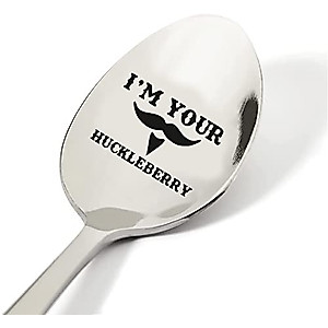 I'm Your HuckleBerry Hand Stamped Spoons Engraved Gift Spoon Hand Stamped Spoon Gifts Funny Gift SpoonsVintage SilverWare Spoons item Unique Gift idea Custom Engraved gift