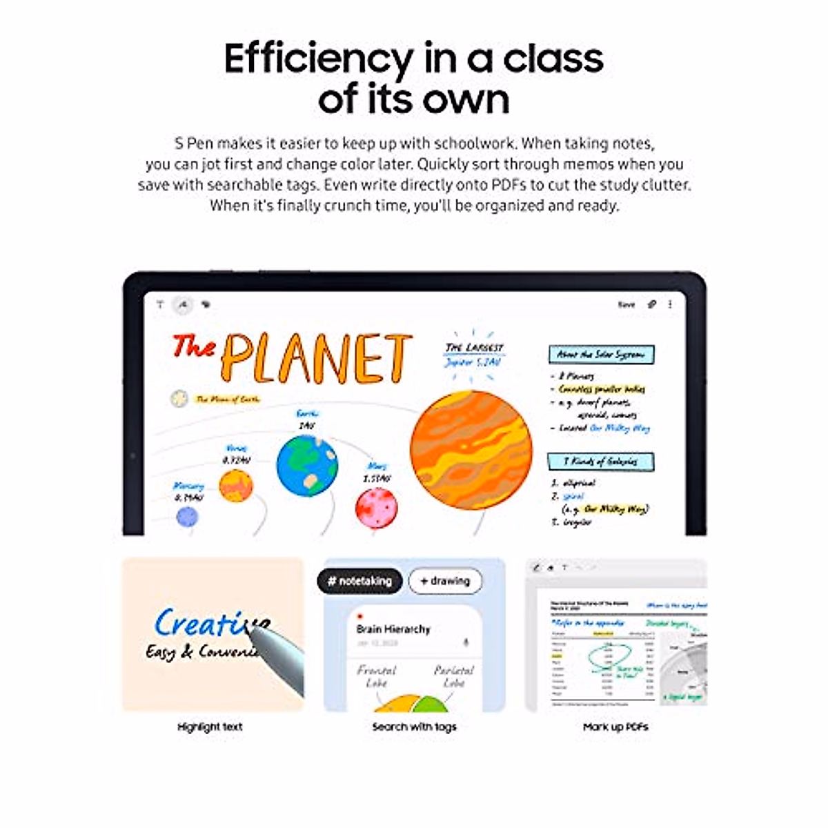 SAMSUNG Tab S6 Lite S Pen - Angora Blue - EJ-PP610BLEGUJ