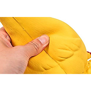 Tamu style Rubber Chicken Squeaky Dog Toys for Small, Medium or Large Pet Breeds, Play Fetch, Reduce Separation Anxiety