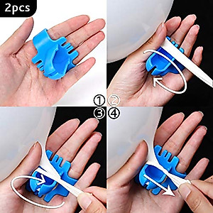 PartyWoo Balloon Garland Kit, Balloon Arch Kit Pack of Balloon Decorating Strip, Balloon Knotter, Wall Hooks, Balloon Ribbon for DIY Balloon Garland, DIY Balloon Arch