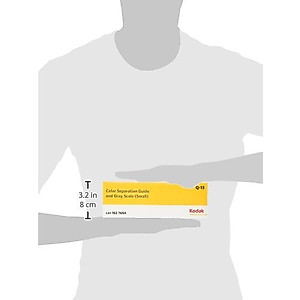 Kodak 1527654 Color Separation Guide & Grayscale Q-13 8"