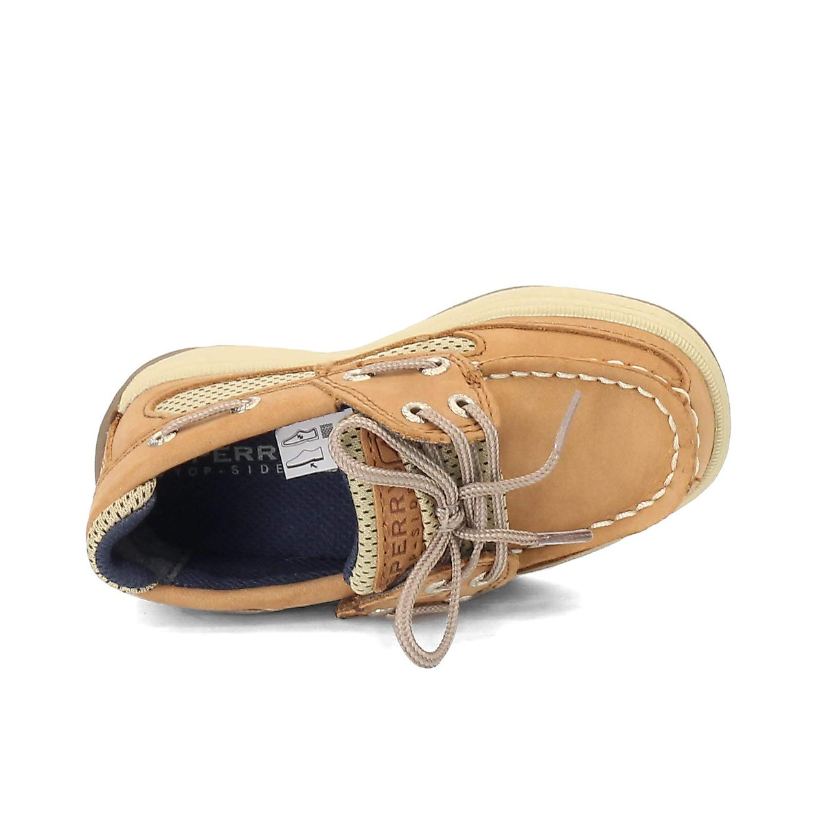 Sperry baby boys Lanyard a/C Boat Shoe, Dark Tan, 11.5 Little Kid US