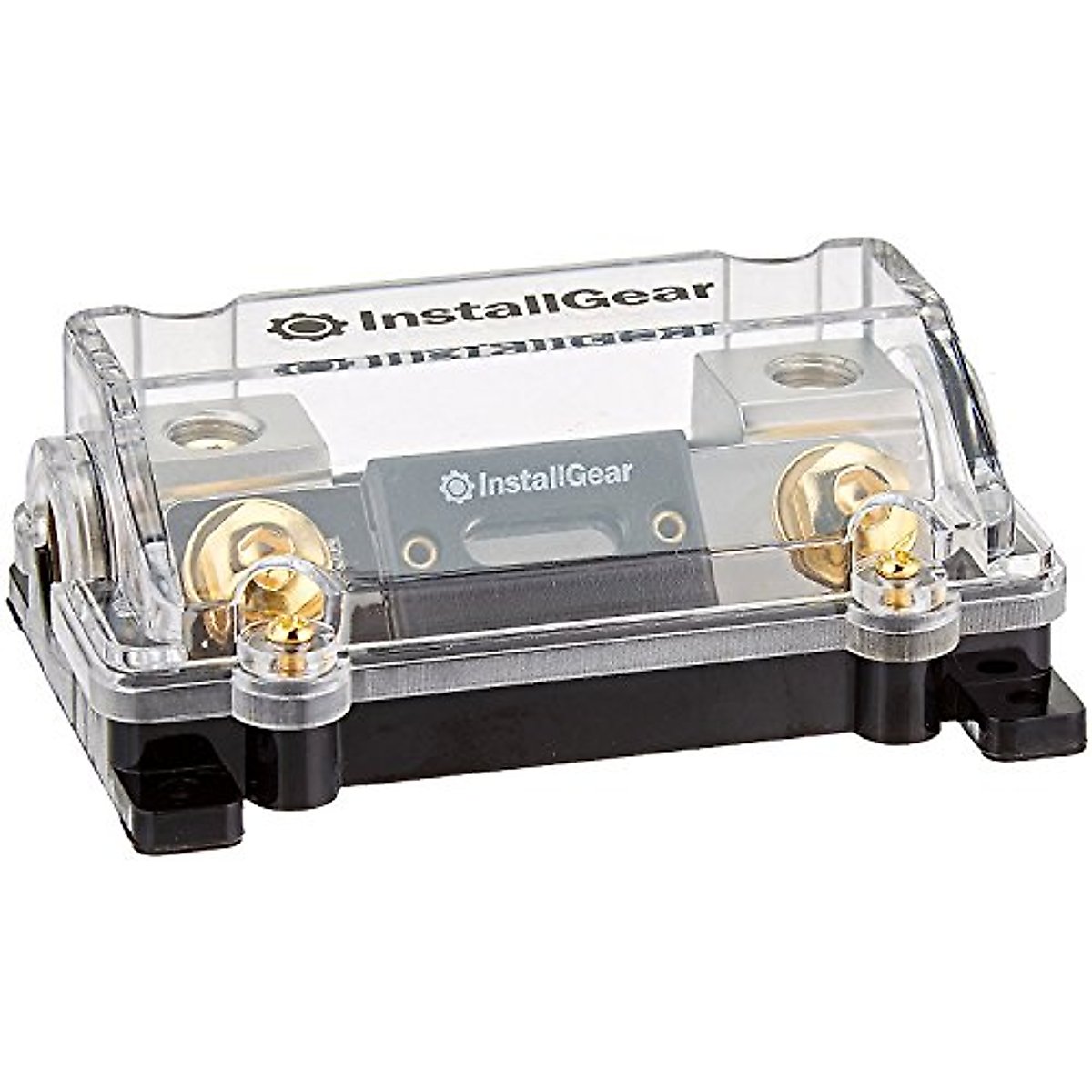 InstallGear 0/2/4 Gauge AWG in-Line ANL Fuse Holder with 250 Amp Fuse | Inline Fuse Holder - No Wire Terminals Needed | 250 Amp Fuse Block, Fuse Box, Automotive Fuse Block