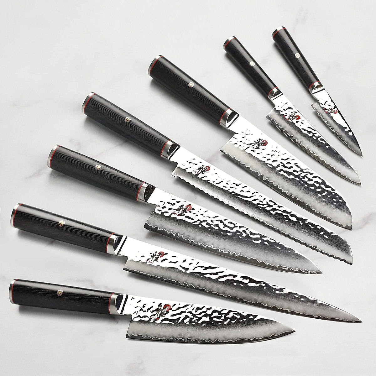 Miyabi Mizu SG2 Magnetic Easel Knife Set, 10 Piece