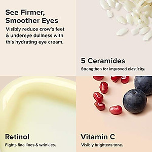 Paula's Choice CLINICAL Ceramide Firming Eye Cream with Vitamin C and Retinol, for Fine Lines, Wrinkles and Loss of Firmness