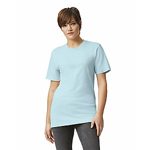 American Apparel Fine Jersey T-Shirt, Style G2001, Multipack, Powder Blue (2-Pack)