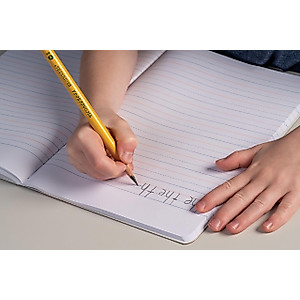 Ticonderoga® Beginners' Elementary Pencils, With Eraser, #2 Lead, Yellow Barrel, Pack Of 12