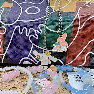 6 PCS Cartoon Gift Set for Women Lover Bestie Kawaii and Gift Set Party Favor Pack