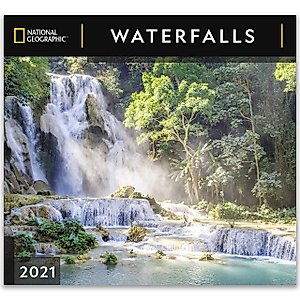 National Geographic Waterfalls 2021 Wall Calendar