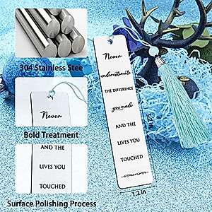 Farewell Gifts for Coworkers Thank You Gifts for Coworkers Boss Lady Employee Team Work Besties Appreciation Goodbye Gifts Going Away Farewell Gifts for Coworkers Metal Bookmark for Women Men