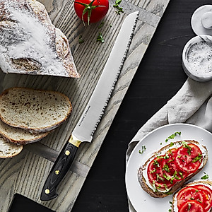 KRAMER by ZWILLING EUROLINE Carbon Collection 2.0 10-inch Bread Knife