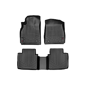 WeatherTech Custom Fit FloorLiners for Cadillac XTS - 1st & 2nd Row (44460-1-2), Black