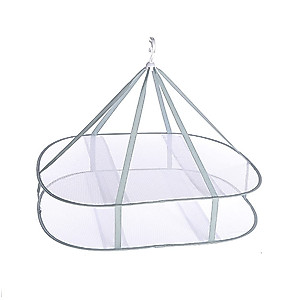 Sweater Hanging Dryer, Foldable Drying Rack Flat Drying Rack Foldable Mesh Clothes Hanging Dryer (Style 4)