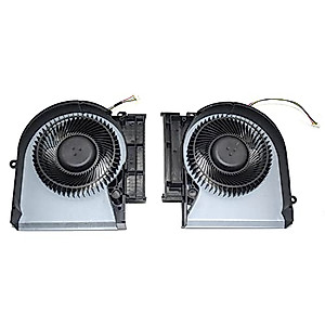 NODRLIN New 05C68F 05CC81 for Dell Alienware AREA-51M R1 R2 RTX2060 CPU & GPU Fan