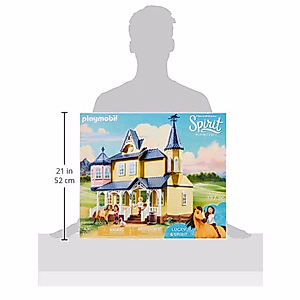 Playmobil DreamWorks Spirit Lucky's House Playset