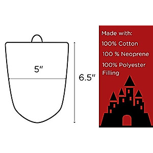 Disney Kitchen Cotton Mini Oven Mitts/Glove Set w/Neoprene Insulation for Easy Gripping While Cooking, Heat Resistant Kitchen Accessories, 5” x 6.5”, Classic Mickey, 2pk