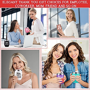 Irenare 12 Pieces Thank You Gifts Thank You for Being Awesome Inspirational Appreciation Birthday Gifts for Women Men Teacher Wife Mom Dad Sister Friends Coworkers Insulated Stainless Steel Tumbler