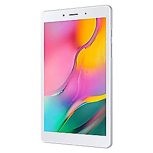 Samsung Galaxy Tab A 8.0" (2019, WiFi Only) 32GB, 5100mAh Battery, Dual Speaker, SM-T290, International Model (Silver) (Renewed)