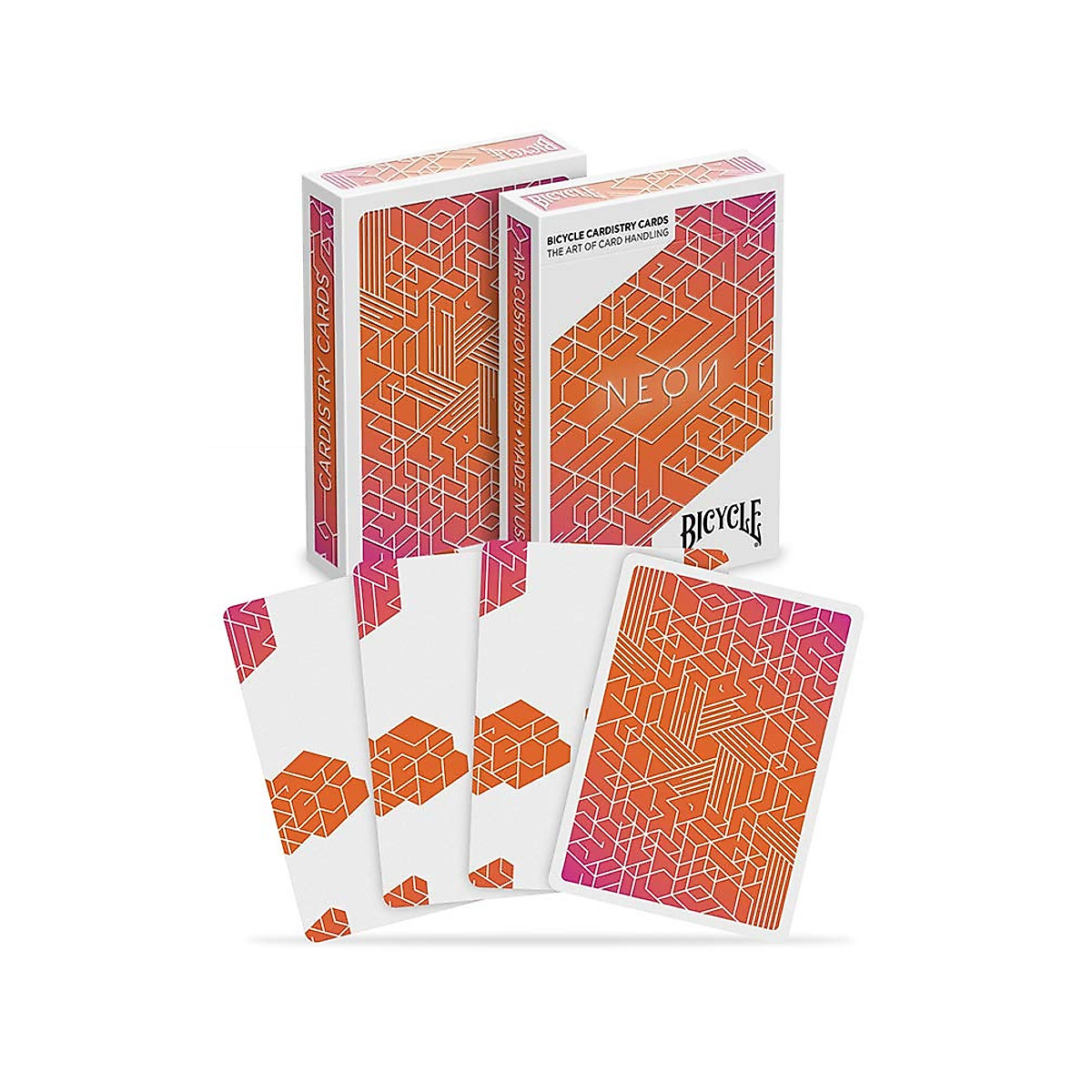 Bicycle Neon Blue Aurora Cardistry Deck (Not A Playable Deck)