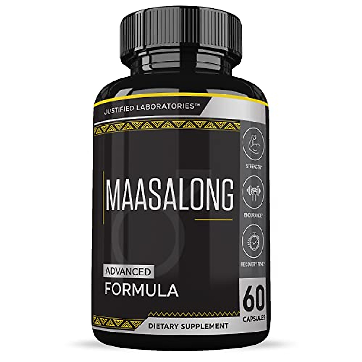 (2 Pack) Maasalong All Natural Advanced Men's Health Masalong Formula 120 Capsules