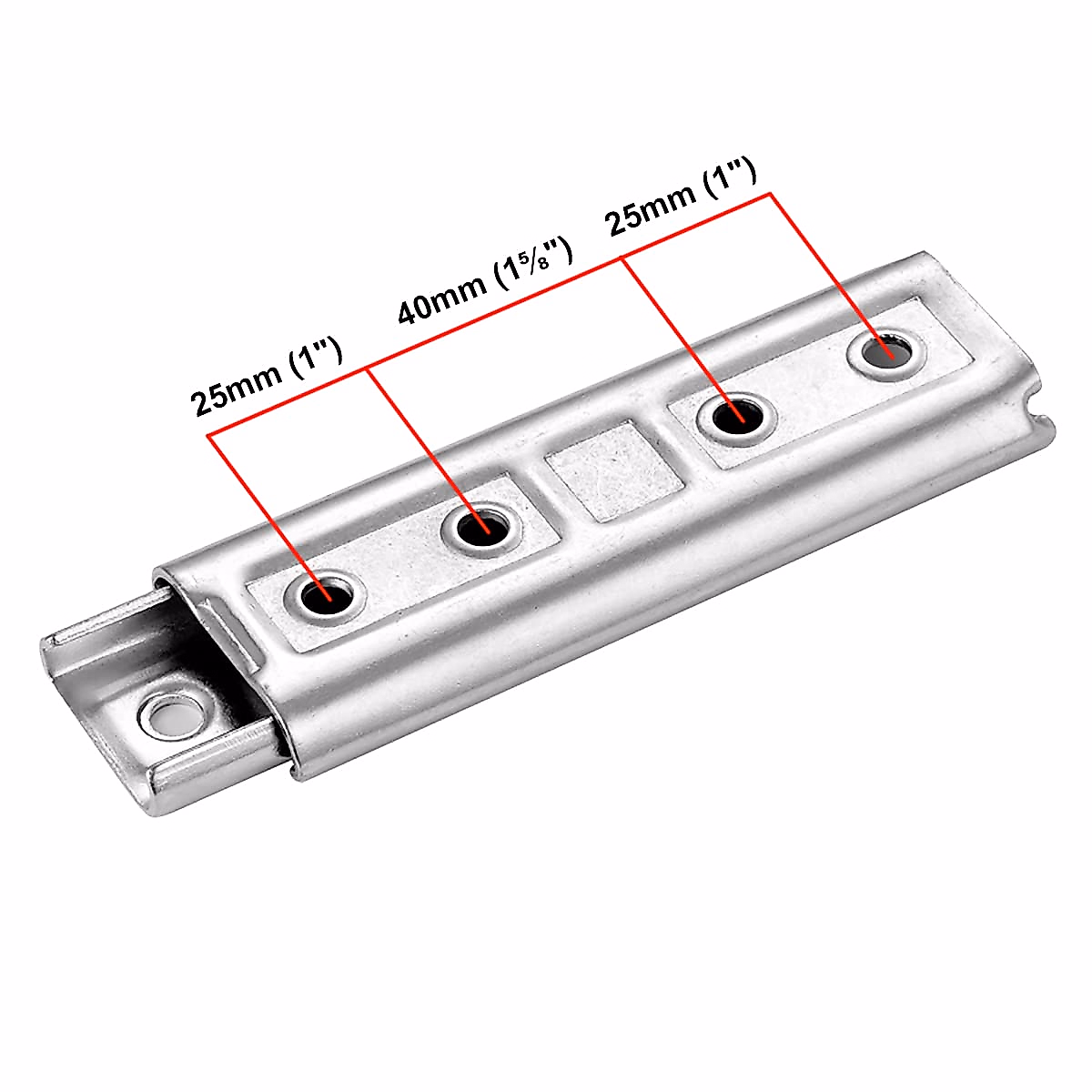 OTTFF 16 Pcs/8 Pairs Heavy Duty Interlocking Sofa Connector Bracket, Carbon Steel Sliding Sofa Connector Clamp Sectional Sofa Furniture Assemble Fixing Joint Connectors Bands, Flush Mount Hanger