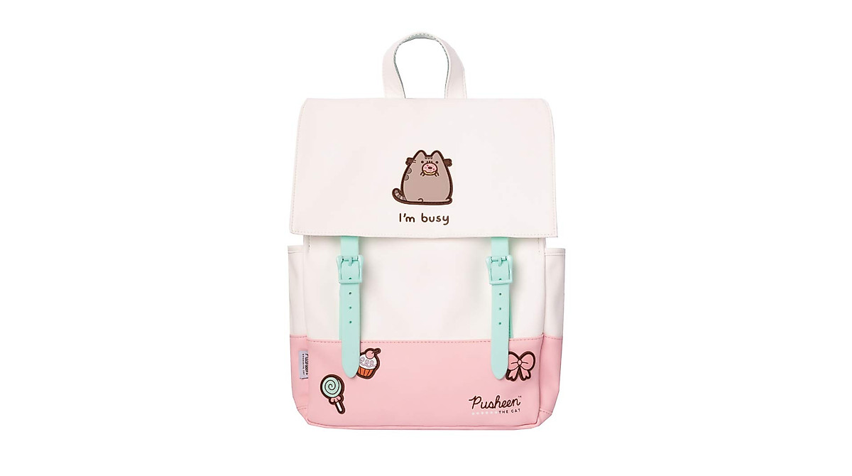 Official Pusheen Backpack Pink - Kawaii, Spacious & Durable