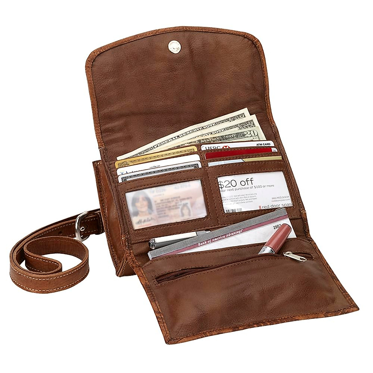 American West Desert Wildflower Small Crossbody Bag/Wallet