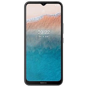 Nokia C21 Plus | Android 11 (Go Edition) | Unlocked Smartphone | 2-Day Battery | Dual SIM | 2/64GB | 6.52-Inch Screen | Charcoal