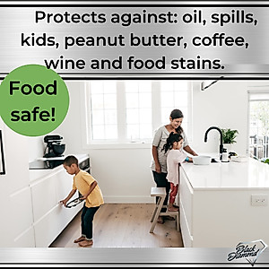 Black Diamond Stoneworks Granite Polish Preserver: Wax & Protectant – Best Protector & Care Product for Easy Maintenance Countertops, Marble – Streak-Free Finish.