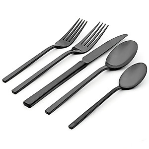 Lenox 20-Piece Allay Midnight Flatware Setting