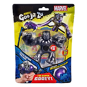 Heroes of Goo Jit Zu Licensed Marvel Hero Pack - Black Panther, Multicolor, 41099