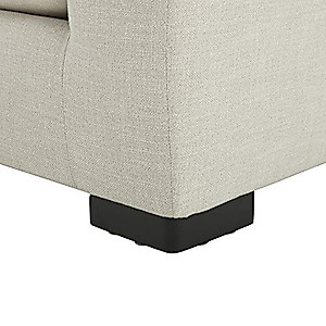 Stone & Beam Amazon Brand Stone Beam Westview Extra Deep Down Filled Couch W, 89" Sofa, Cream