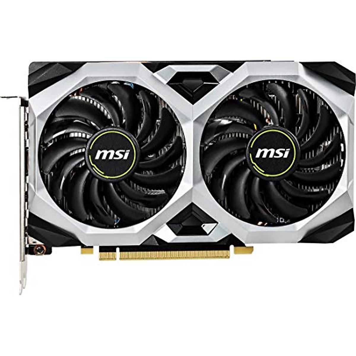MSI Gaming GeForce GTX 1660 Ti 192-bit HDMI/DP 6GB GDRR6 HDCP Support DirectX 12 Dual Fan VR Ready OC Graphics Card (GTX 1660 TI VENTUS XS 6G OC)