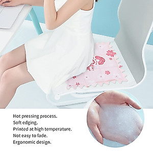 Tnfeeon Cooling Cushion Pad, Ice Pad PVC Liquid Ice Pillow Ice Pillow Block Waterproof Ice Pad for Home Office Chair Cars(7853)