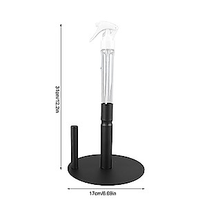 EMUKOEP Paper Towel Holder Spray Bottle Standing Paper Tissue Roll Rack for Kitchen Bathroom