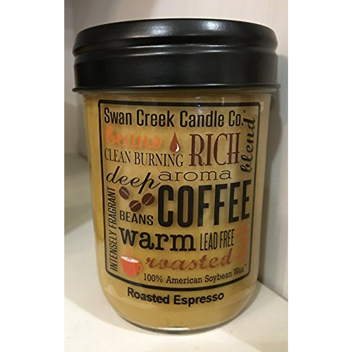 Swan Creek Candles Roasted Espresso 12 Oz