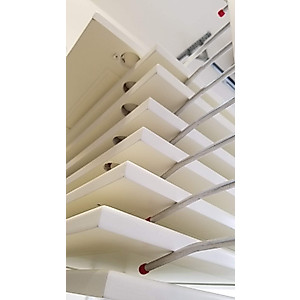 Rotating Spray Rack & 30 Door Dry Storage Rack With Wheels