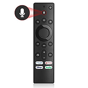 New CT-RC1US-19 Replacement Voice Remote Control for Toshiba Fire TV Edition Televisions 32LF221U19 43LF621U19 43LF421U19 43LF711U20 32LF221C19 55LF621U19 50LF711U20 49LF421U19 50LF621U19 TF50A810U19