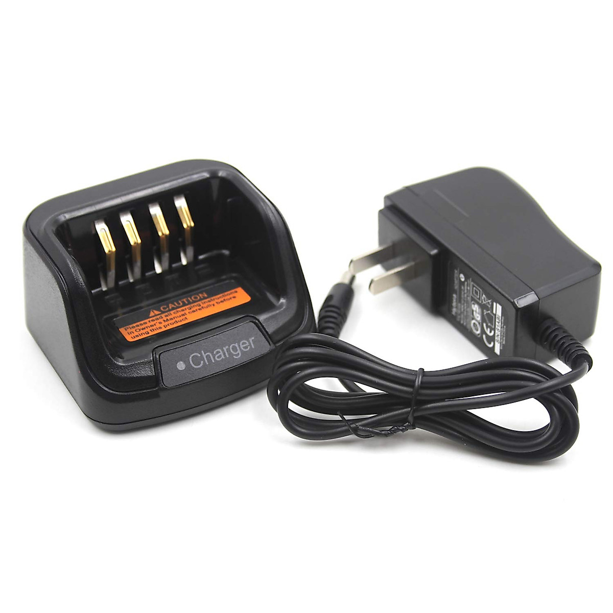 (2-Pack) CH10A07 Battery Charger Compatible for Hytera PD782 PD502 PD505 PD562 PD565 PD580 PD602 PD605 PD662 PD665 PD685 PD702 PD705 PD785 PD755 PT580H BL2503 BL2502 BL2006 BL2008 Two Way Radio