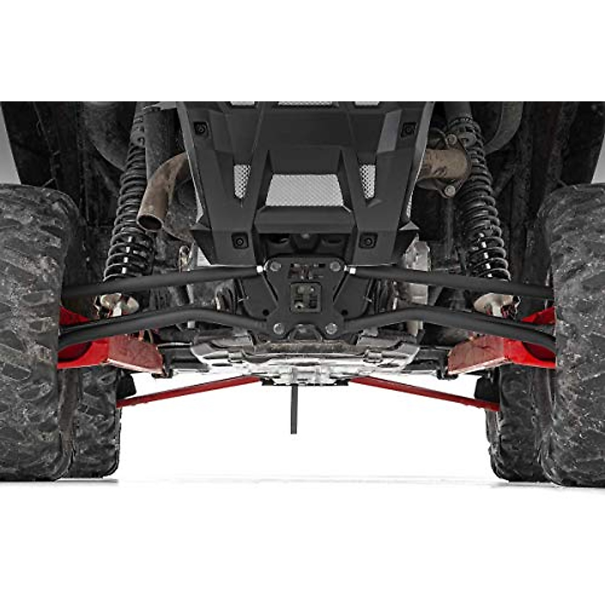 Rough Country UTV Receiver Hitch for 2014-2022 Polaris RZR XP 1000 - 93039, Black, 2"